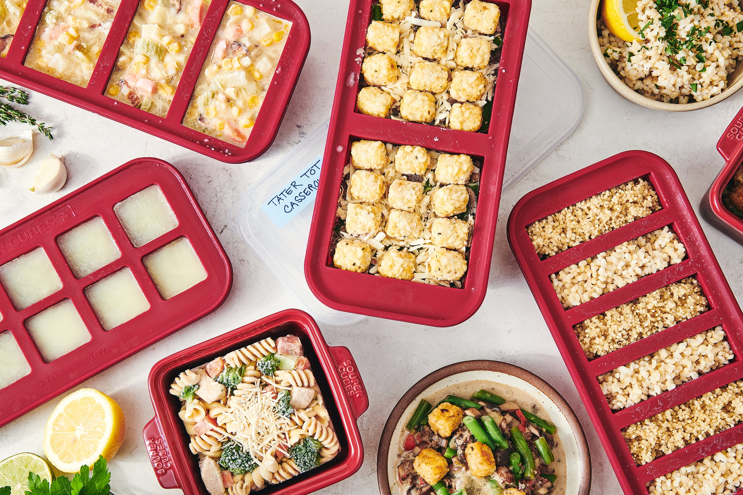 Silicone Food Freezer Trays & Kitchen Accessories - Souper Cubes®