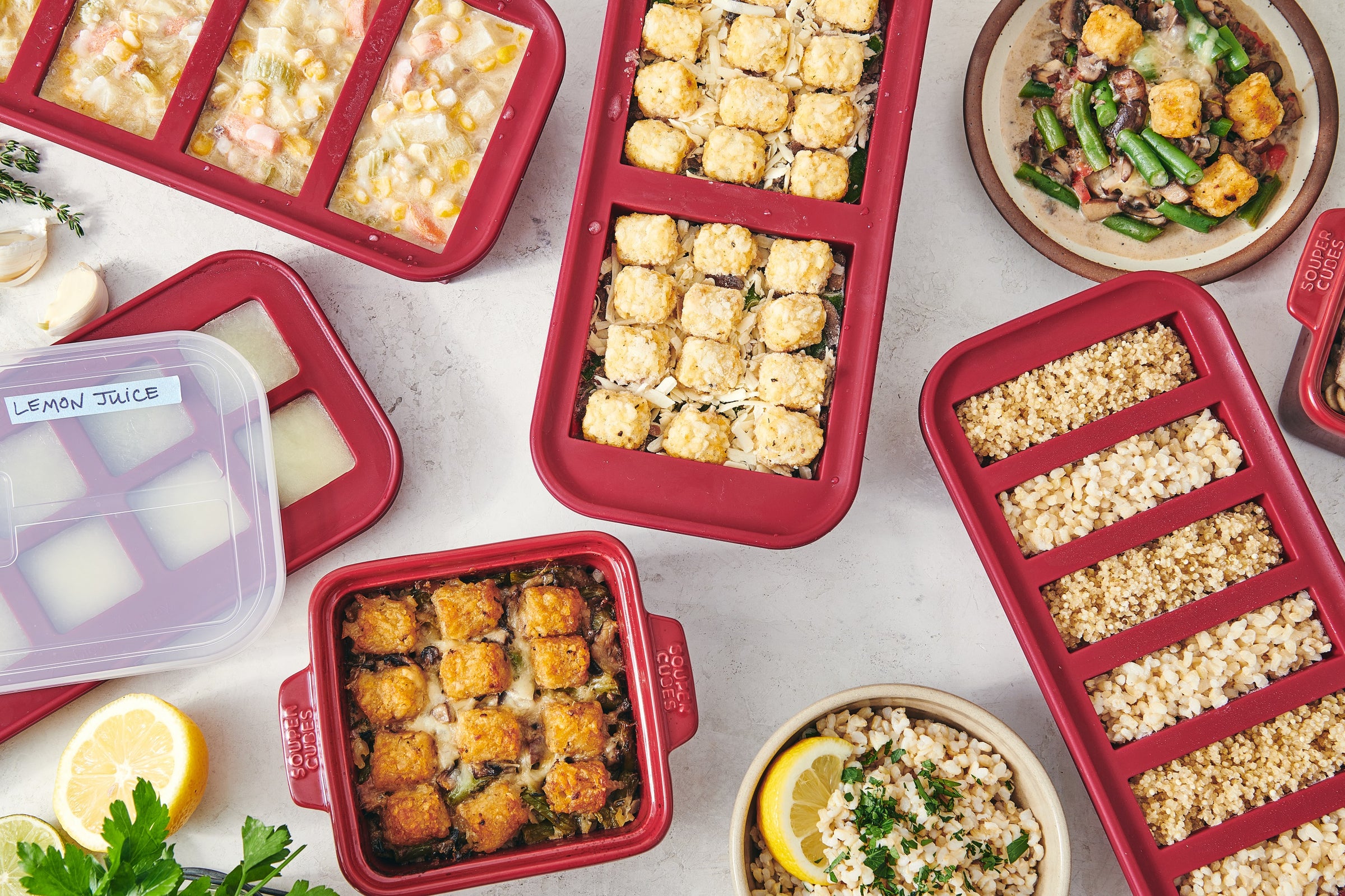 Silicone Food Freezer Trays & Kitchen Accessories - Souper Cubes®