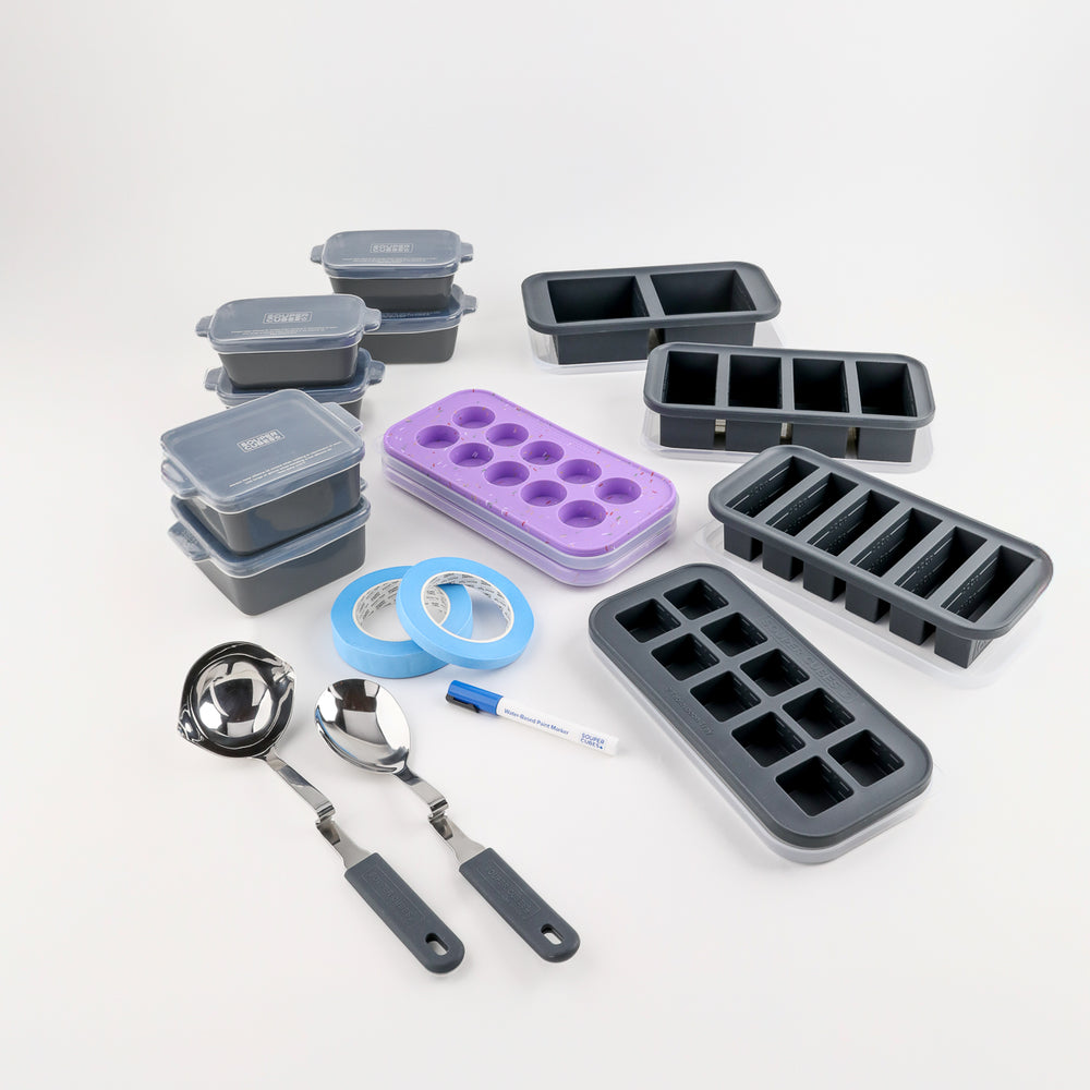 Silicone Food Freezer Trays - Complete Set – Souper Cubes®