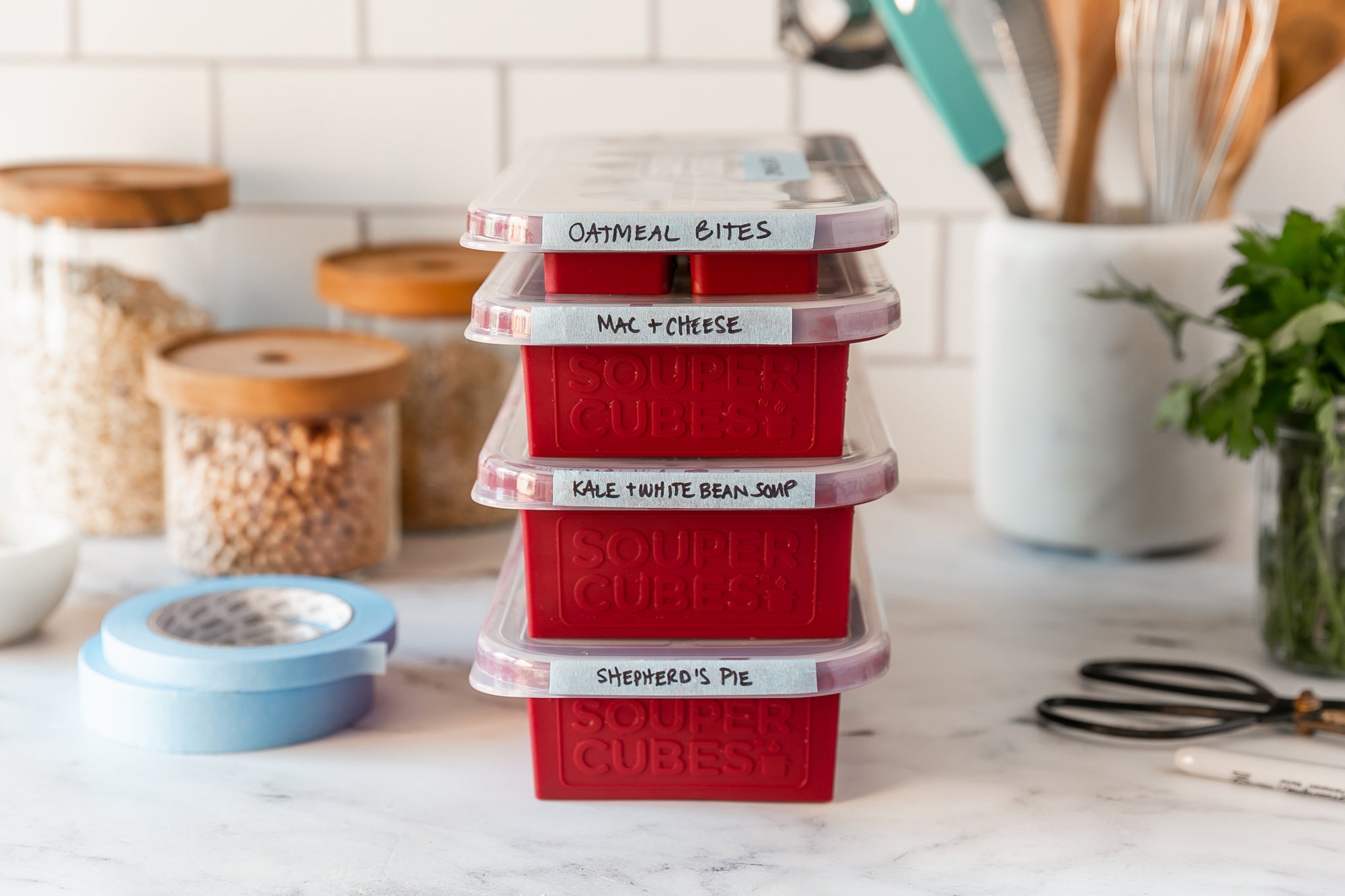 Kitchen Tape - Easy Tear & No Residue – Souper Cubes®