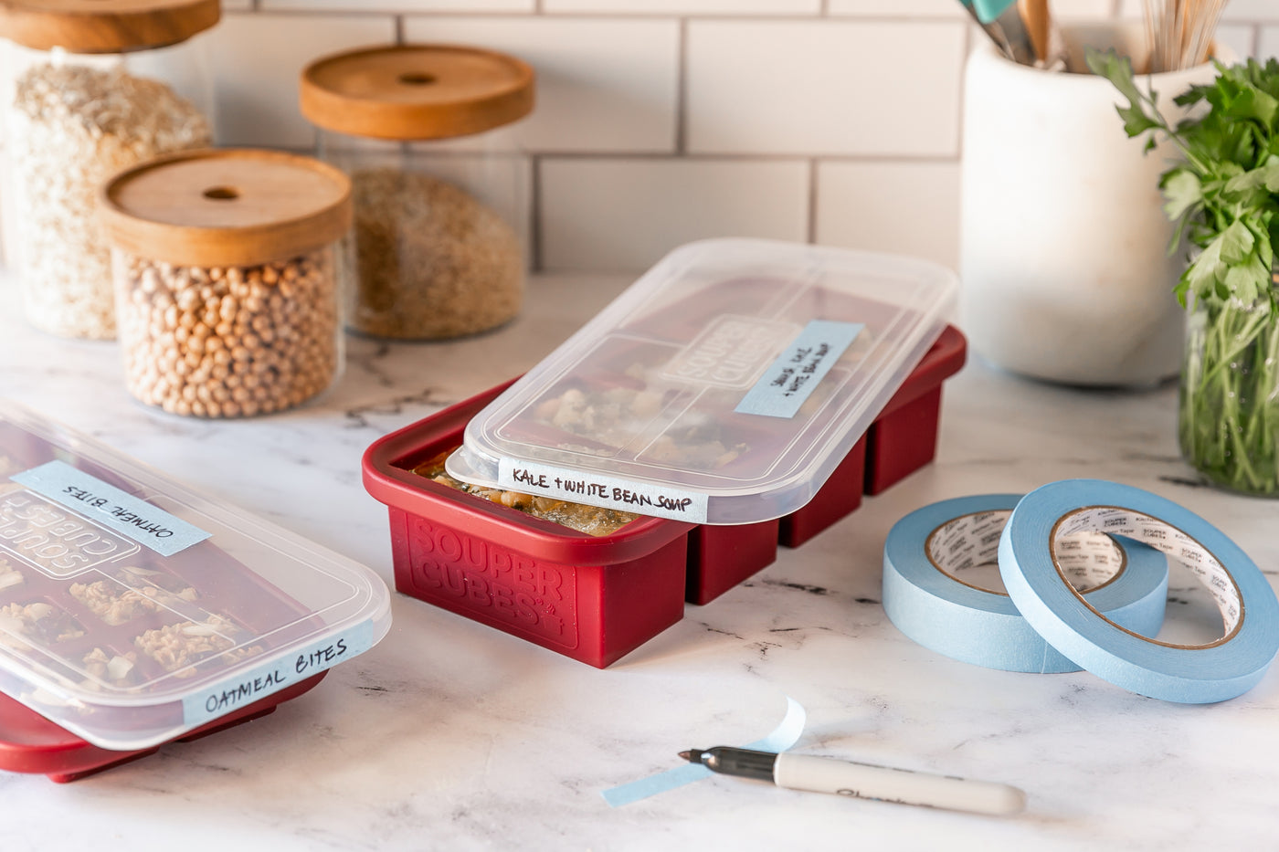 Kitchen Tape - Easy Tear & No Residue – Souper Cubes®