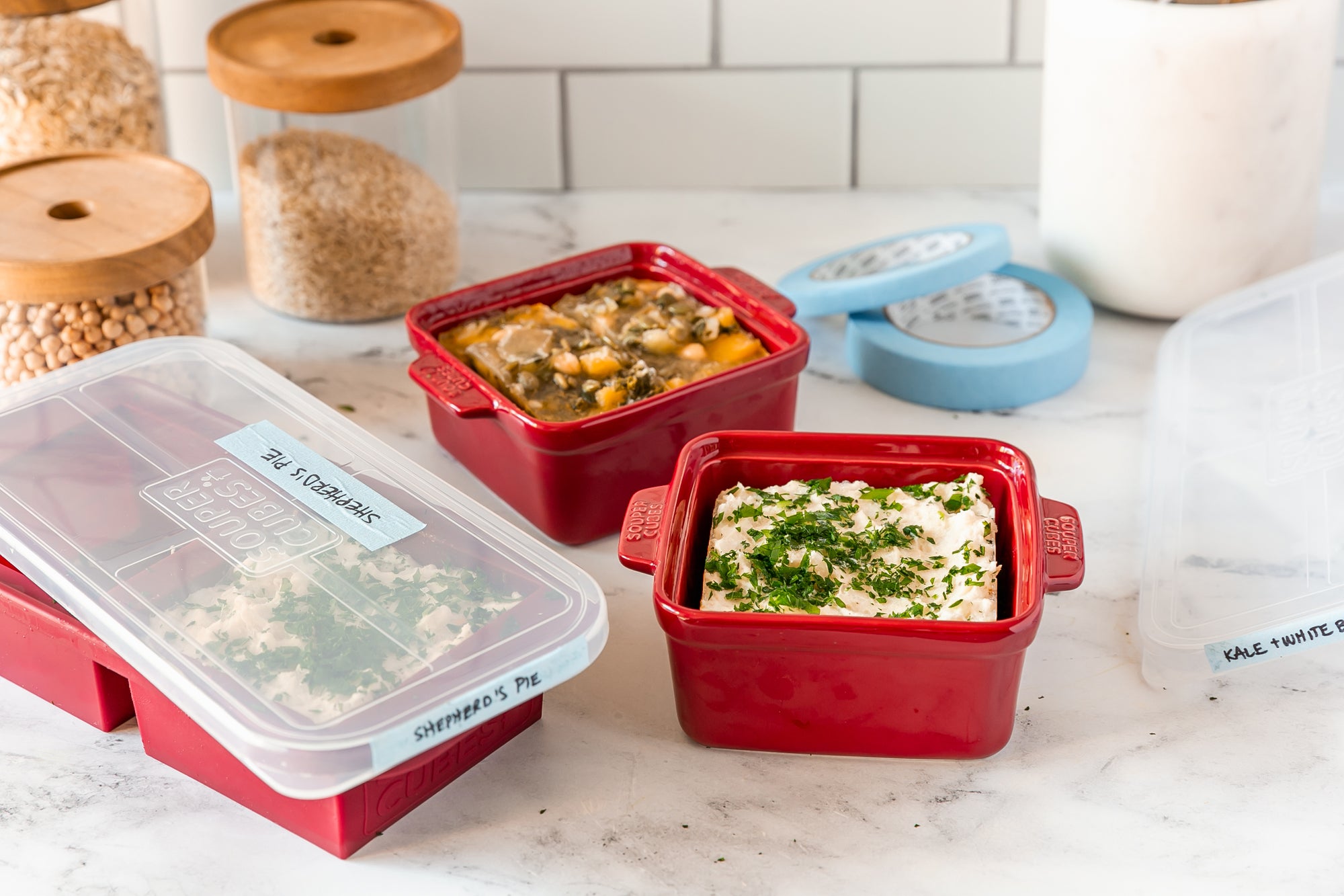 Kitchen Tape - Easy Tear & No Residue – Souper Cubes®