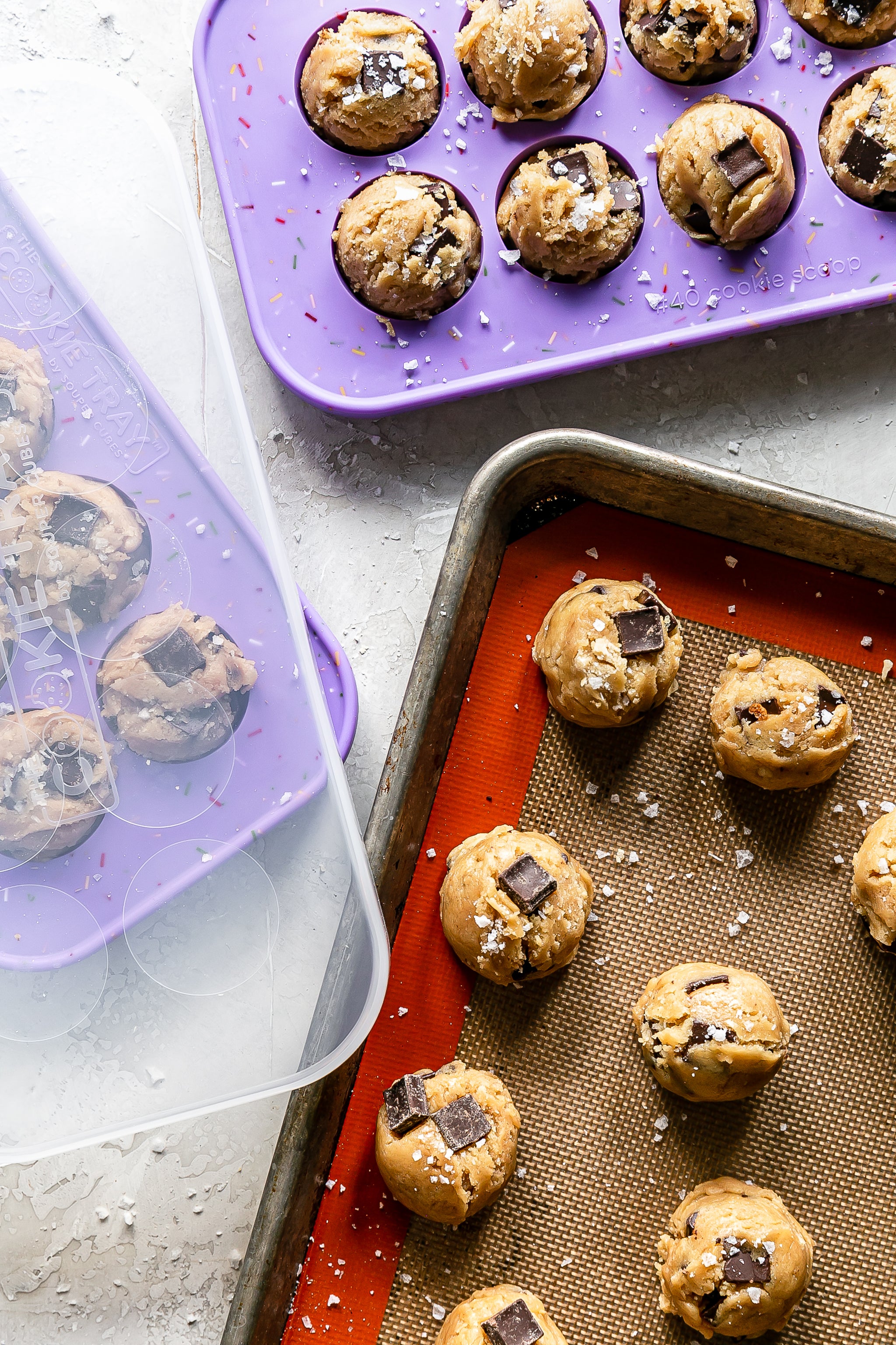 Cookie Dough Freezer Tray - Freeze Easily – Souper Cubes®